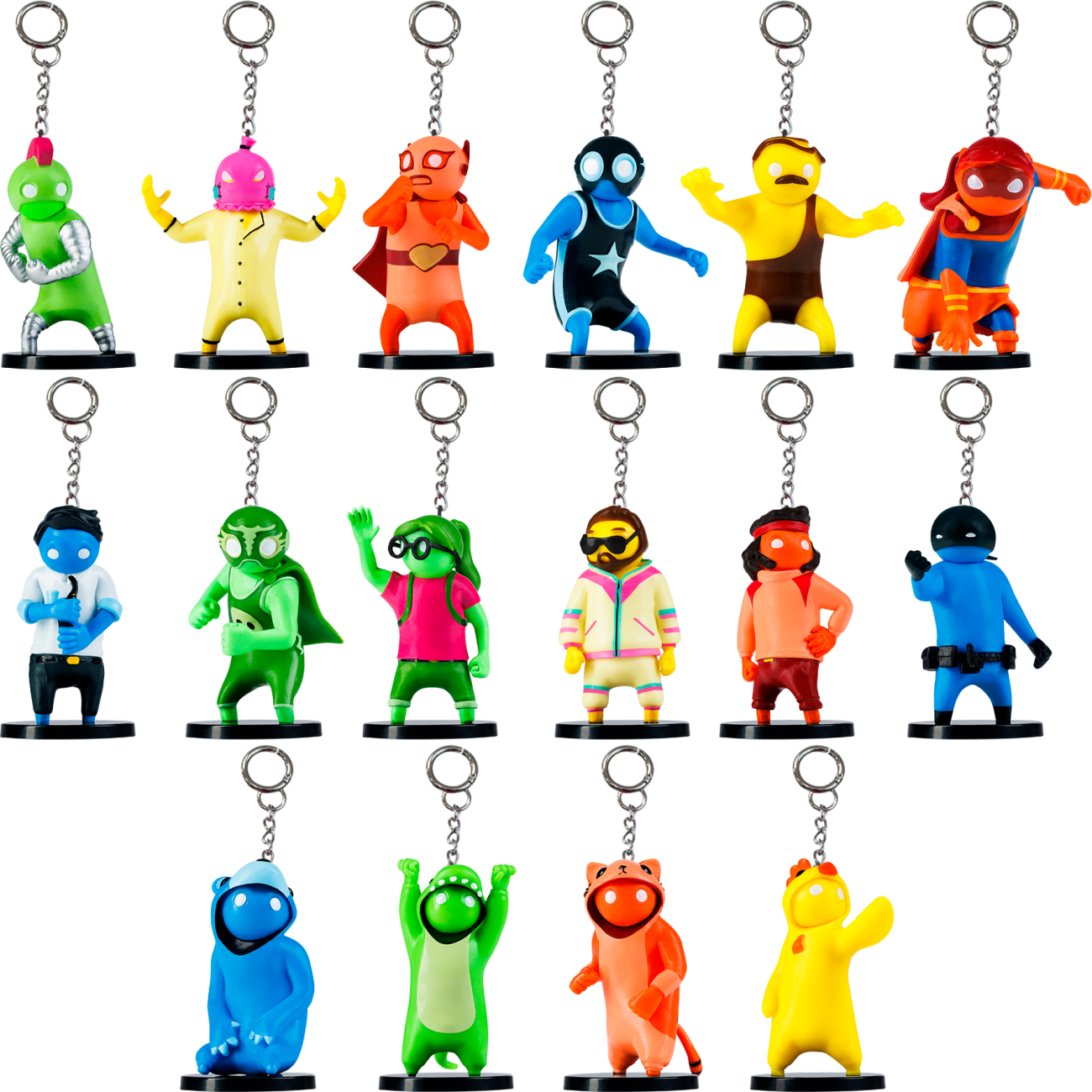 Gang Beasts - Porte-clés | Lansay