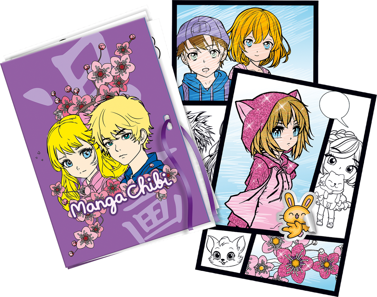 Coffret Repro- Manga Chibi | Lansay