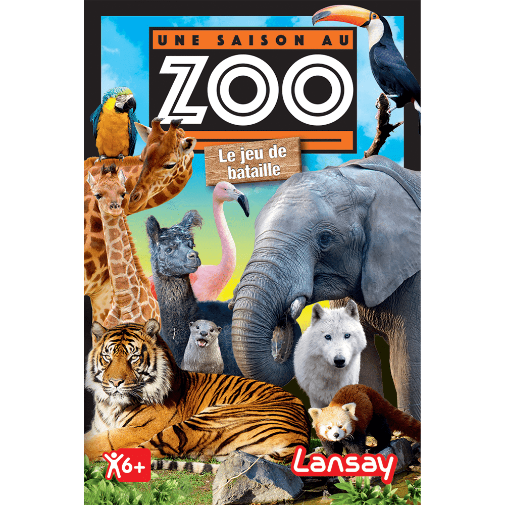 Une saison au zoo - Jeu de cartes | Lansay