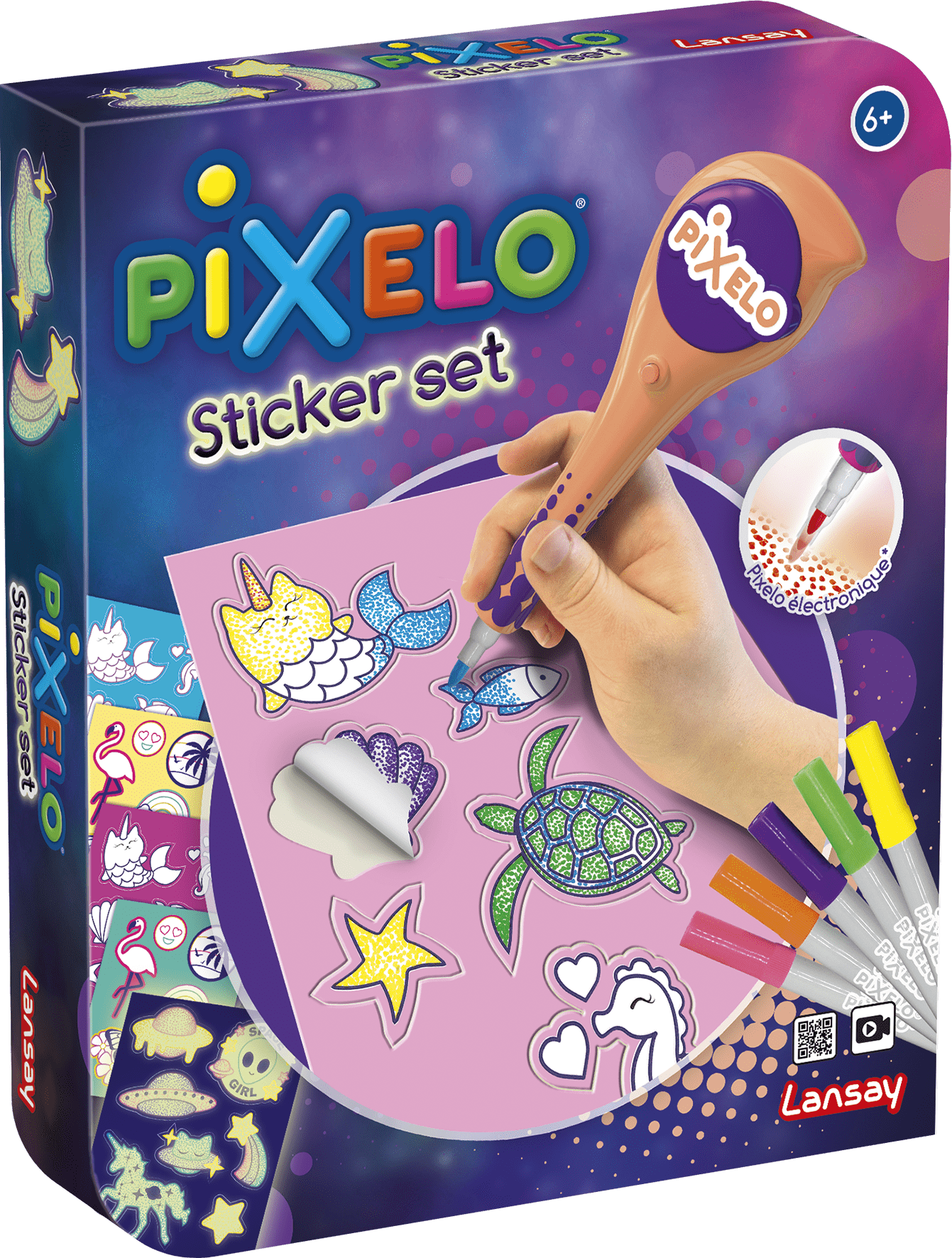 Pixelo Sticker Set | Lansay