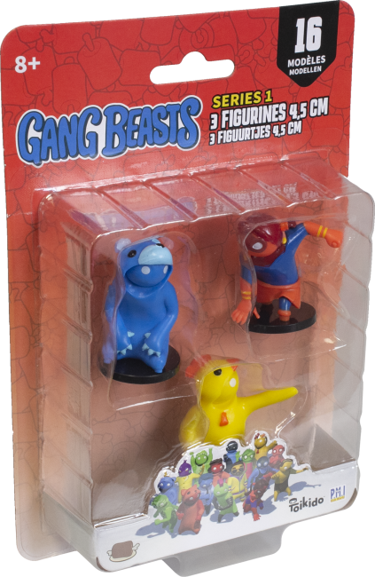 Gang Beasts - 3 figurines | Lansay