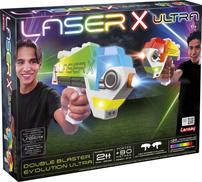 Laser X Double Blaster Evolution Ultra | Lansay